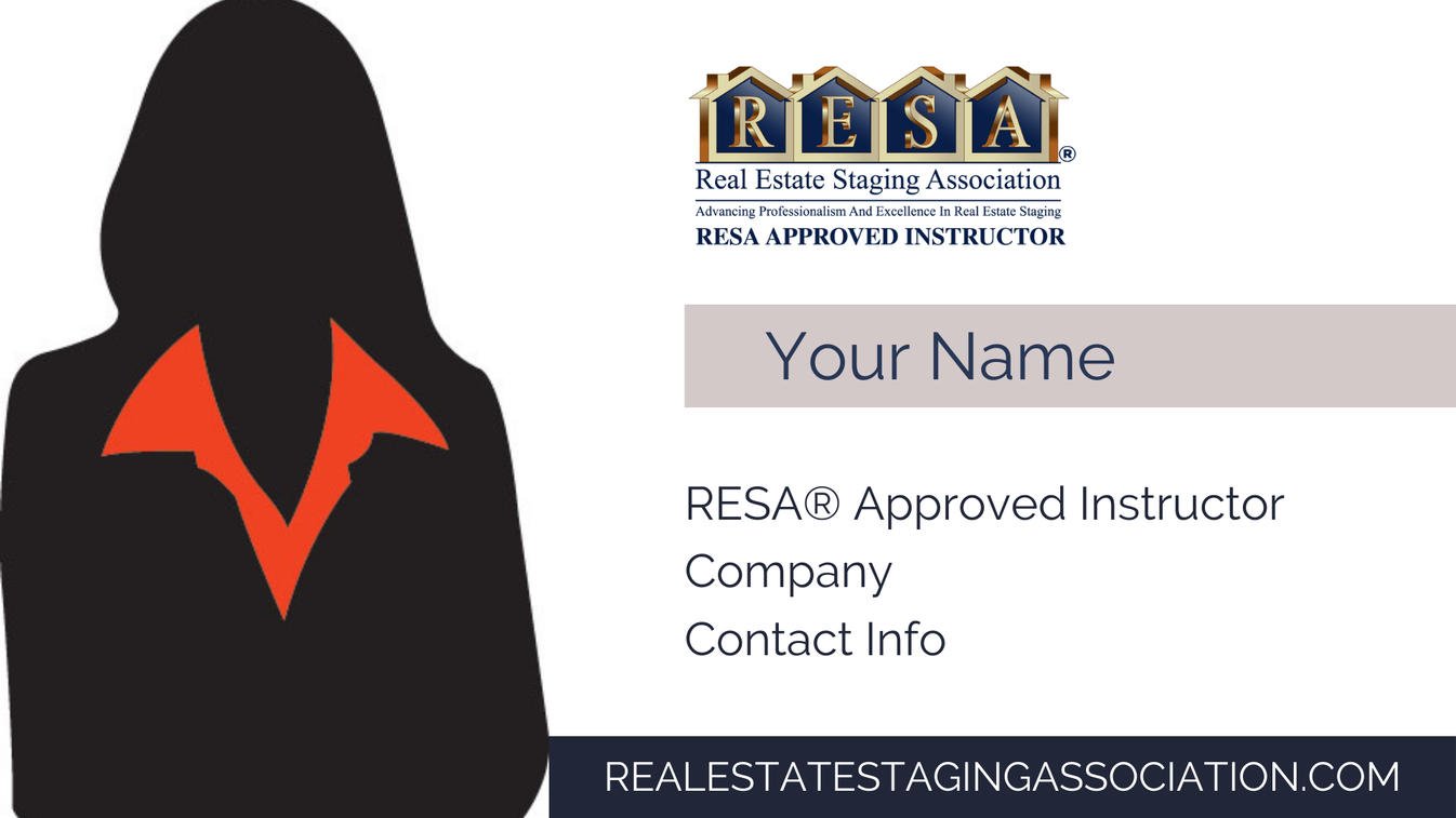 RESA Approved Instructor Application and Train the Trainer Course Unit ...